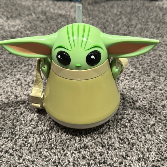Star Wars | Kitchen | Starwars Baby Yoda Flip Top Water Bottle | Poshmark